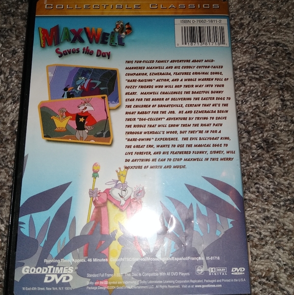 GoodTimes Entertainment | Media | Maxwell Saves The Day Dvd | Poshmark